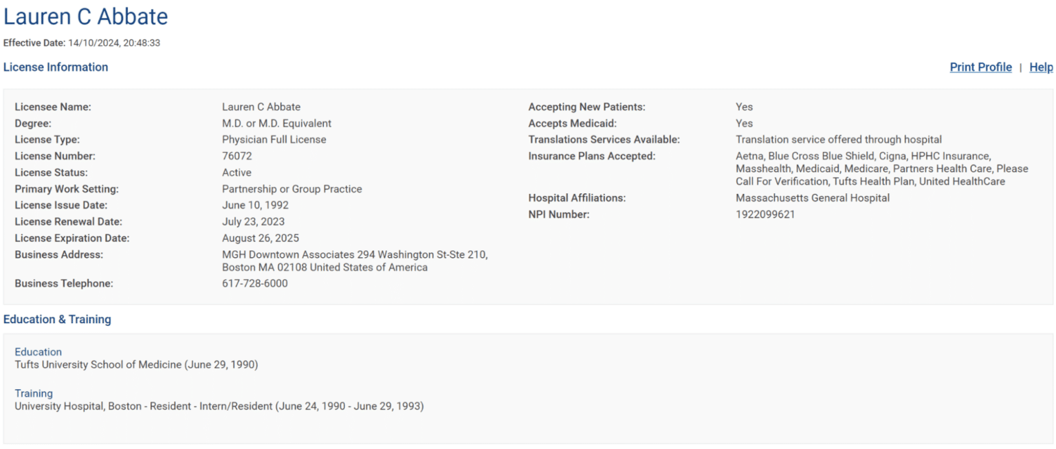How to Use the MA Medical License Verification Tool | Physicians Thrive