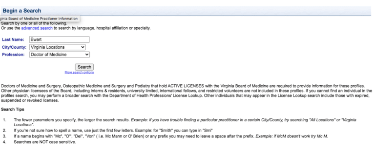 How to Use the VA MD License Lookup | Physicians Thrive
